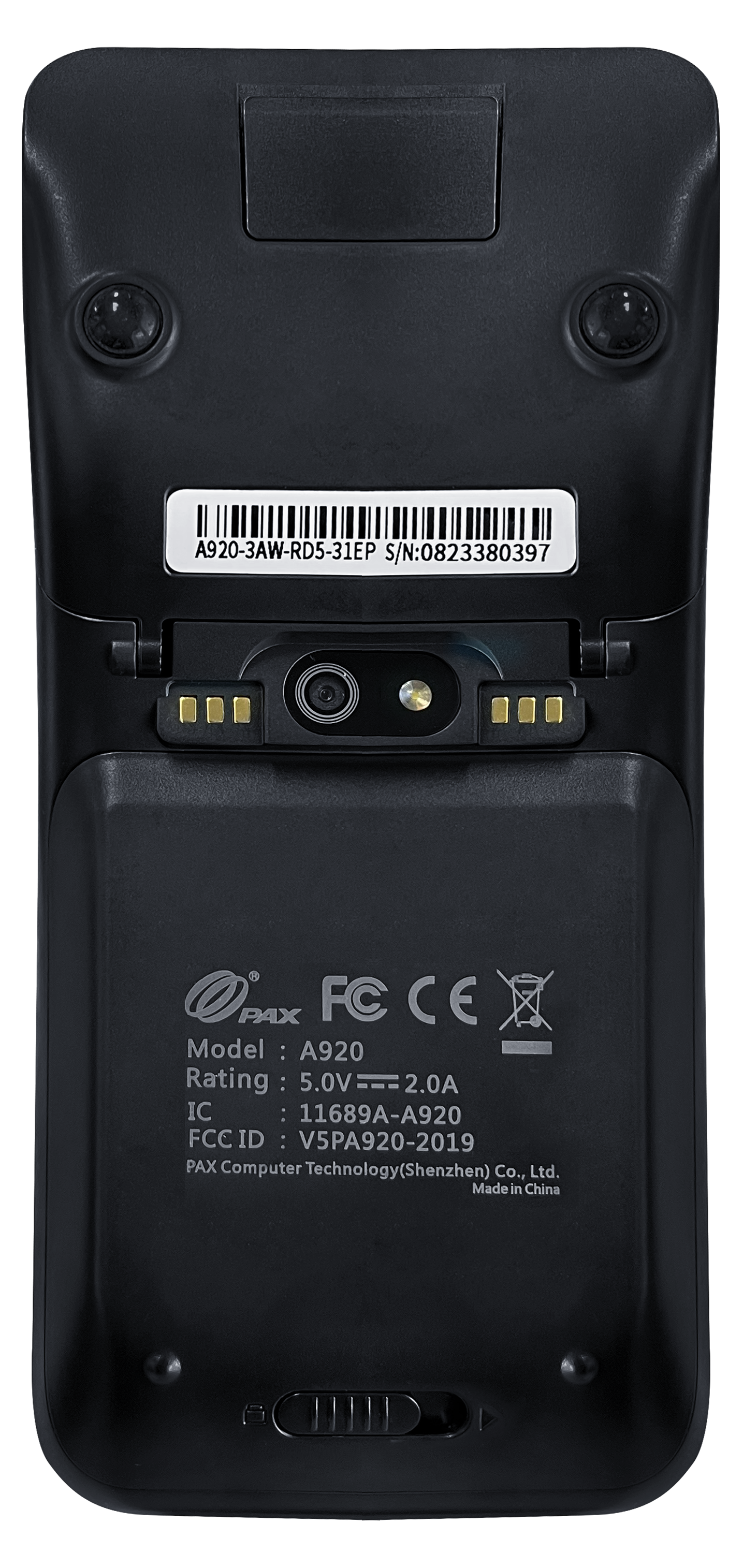 How to change receipt rolls on the PAX A920 terminal – Nuvei Help Centre