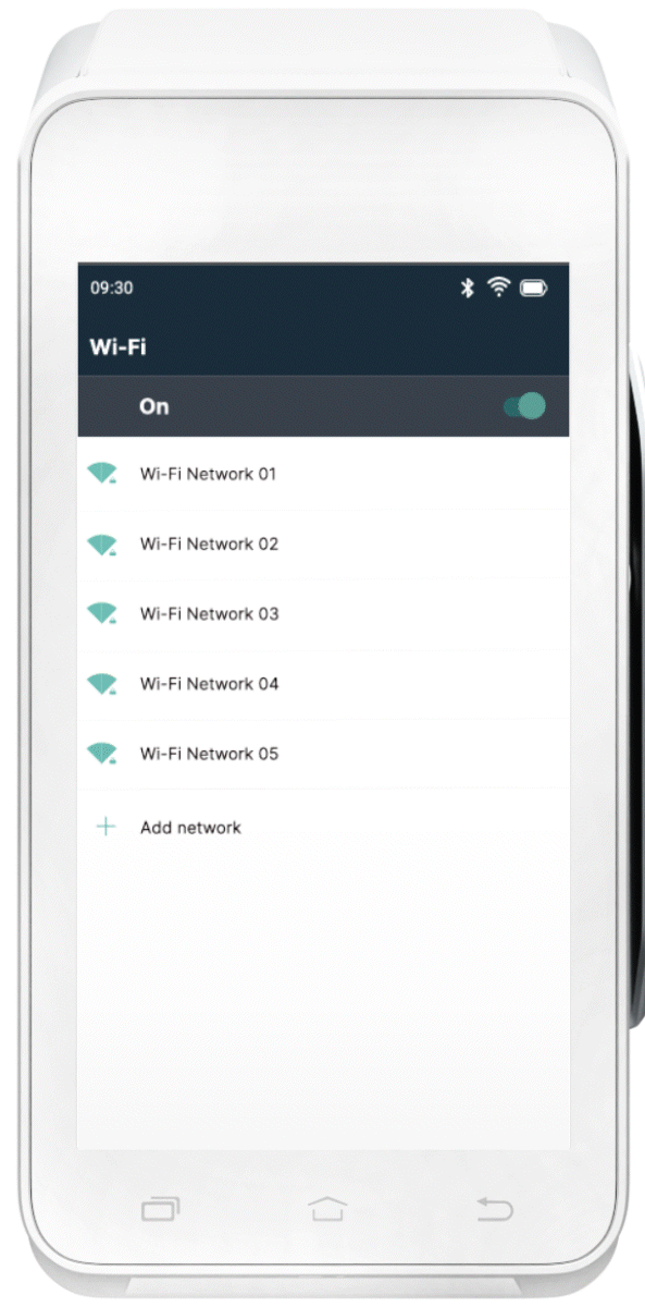How to connect the PAX A910s terminal to the Wi-Fi – Nuvei Help Centre