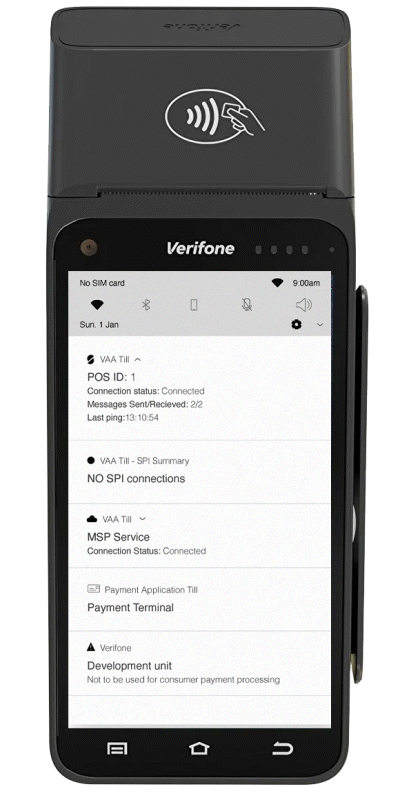 How to connect a Verifone T650p to the Wi-Fi – Nuvei Help Centre