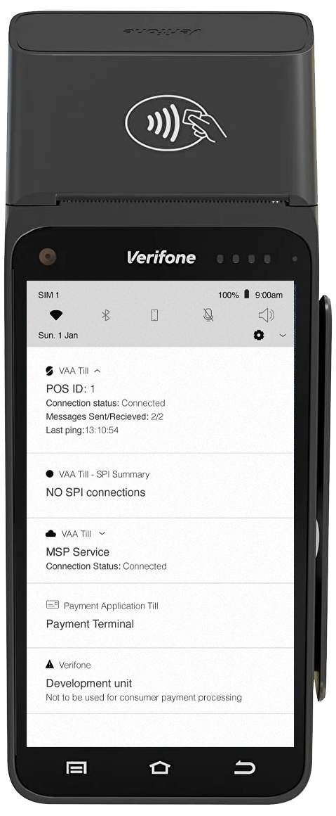 How to change between SIM cards on a Standalone Verifone T650p (Connect ...